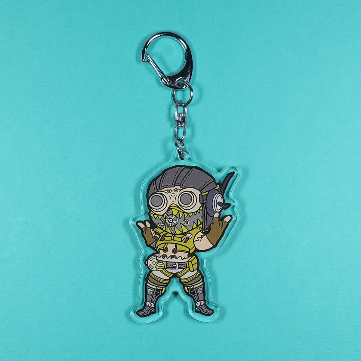 Octane Arcylic Charm Keychain Apex Legends - Something Major Art