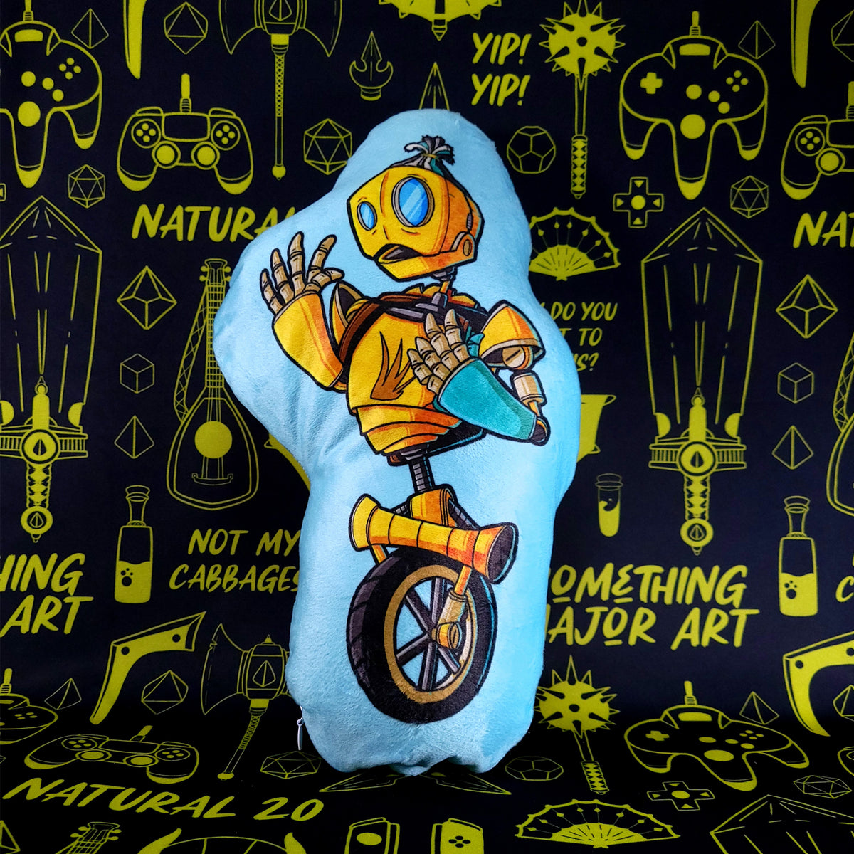 Fresh Cut Grass (FCG) Critical Role Pillow Plush - Something Major Art