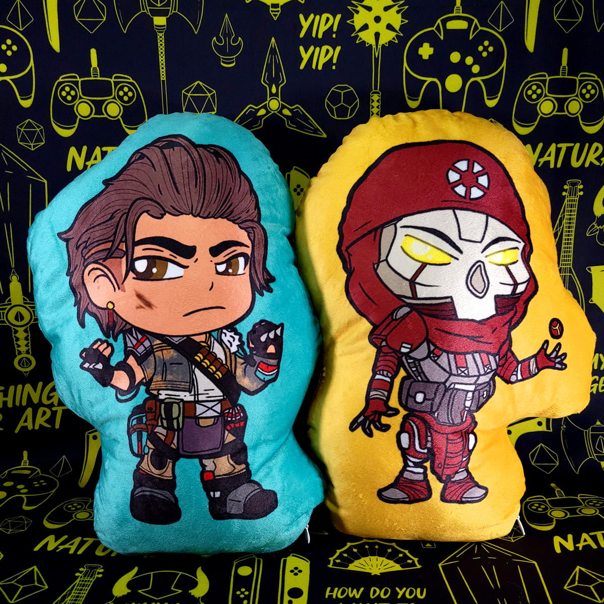 Caustic Apex Legends Pillow Plush - Something Major Art