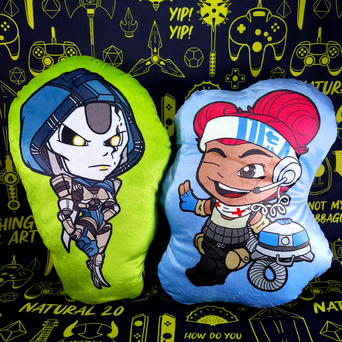 Caustic Apex Legends Pillow Plush - Something Major Art