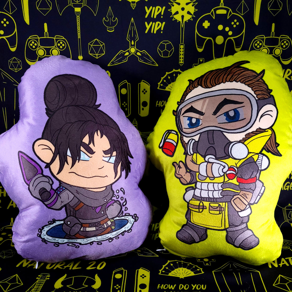 Wraith Apex Legends Pillow Plush - Something Major Art