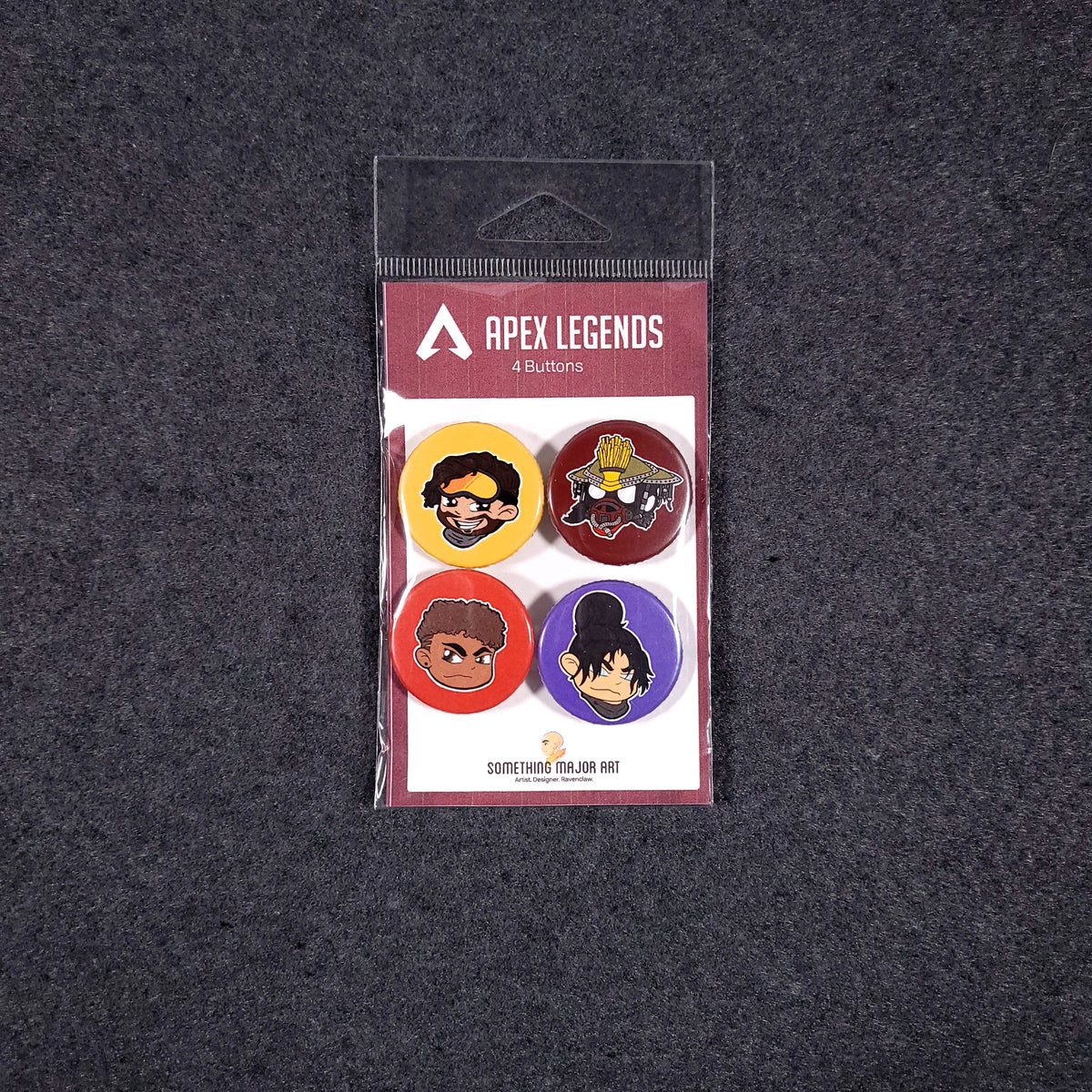 Apex Legends Fan Art Button Packs - Something Major Art
