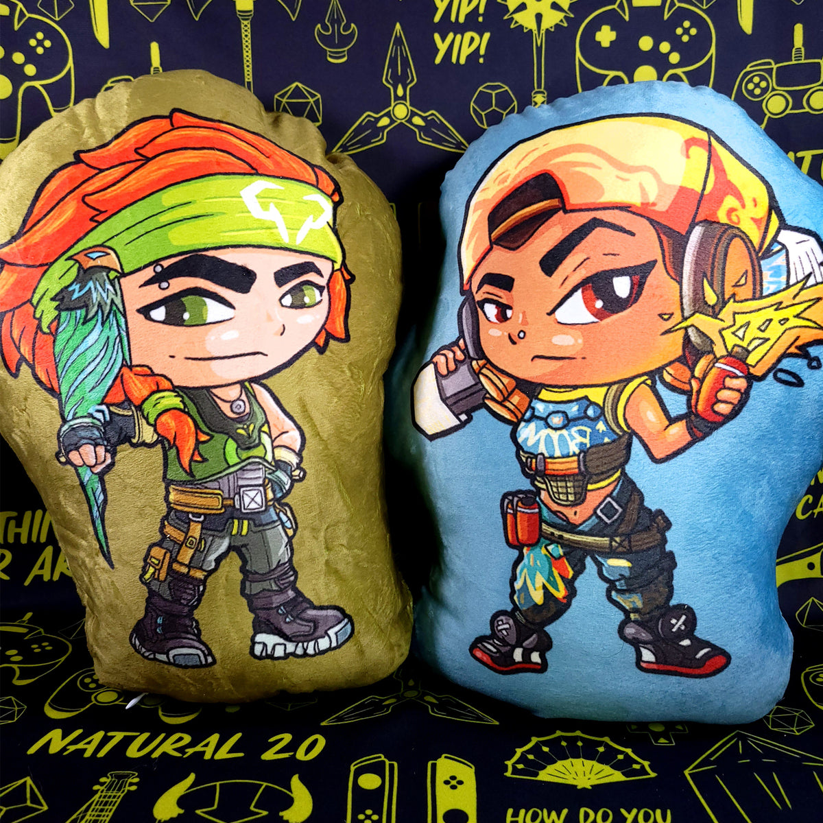 Raze Valorant Pillow Plush - Something Major Art