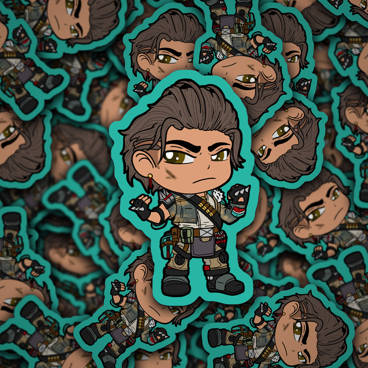 Mad Maggie Apex Legends Sticker - Something Major Art