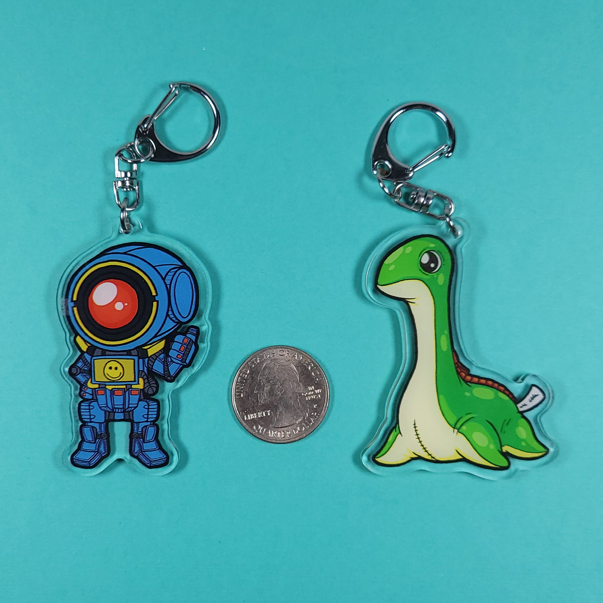 Octane Arcylic Charm Keychain Apex Legends - Something Major Art