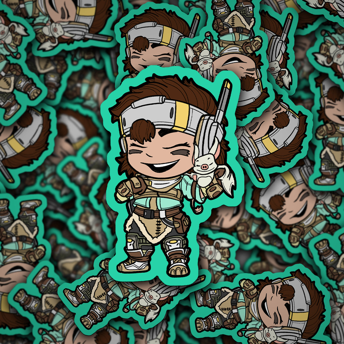 Vantage Apex Legends Sticker - Something Major Art