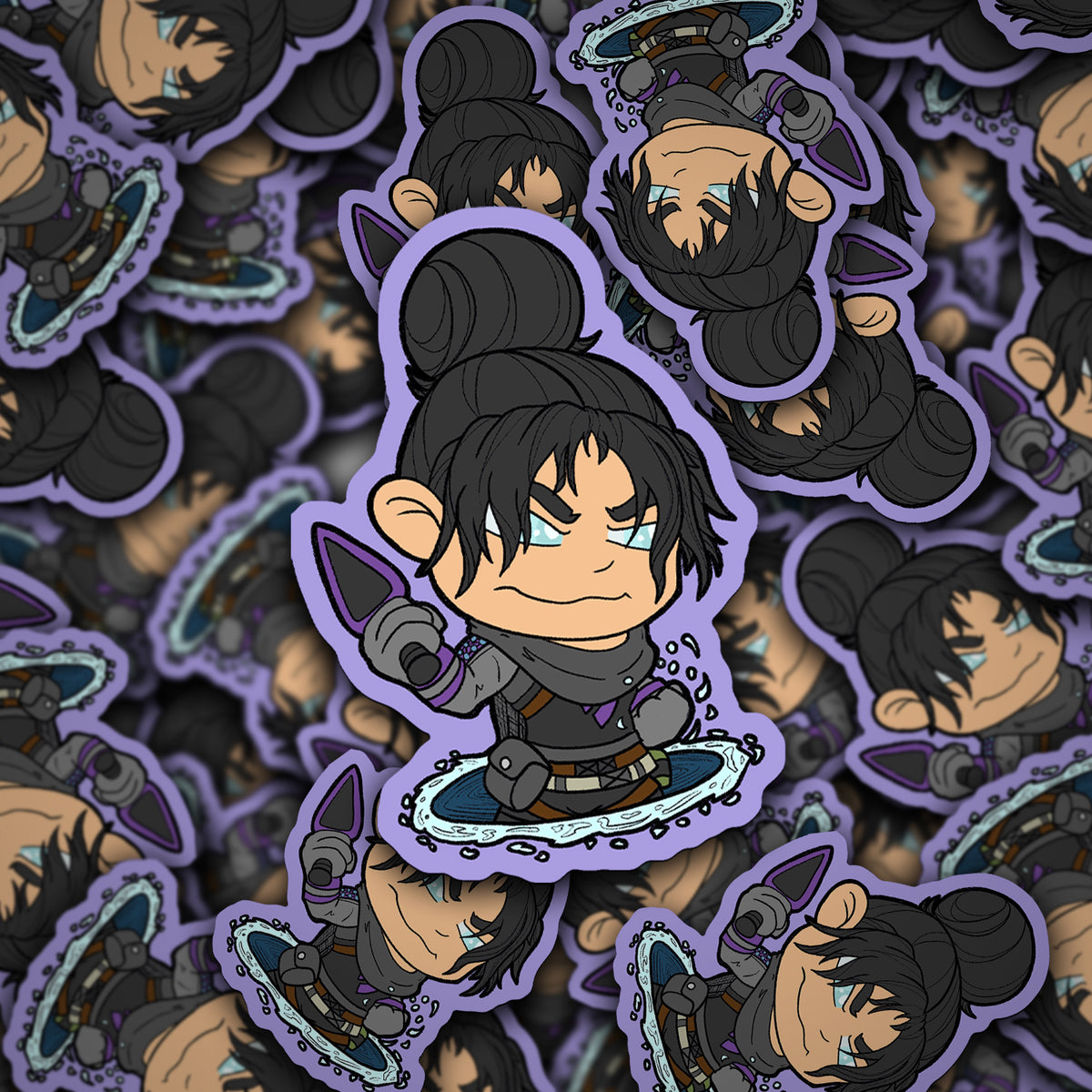 Wraith Apex Legends Sticker - Something Major Art